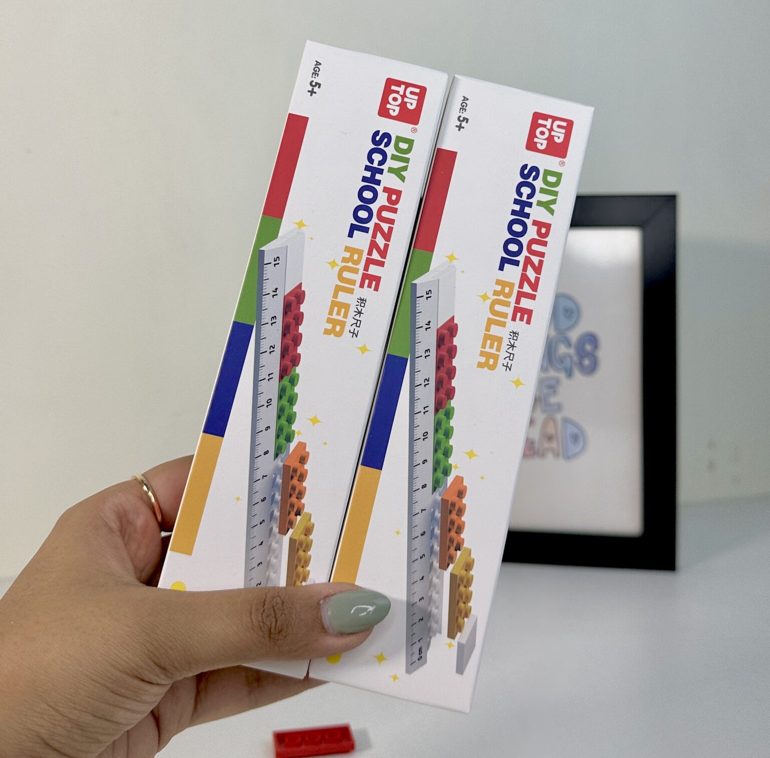Diy School Puzzle Ruler - Cuteli